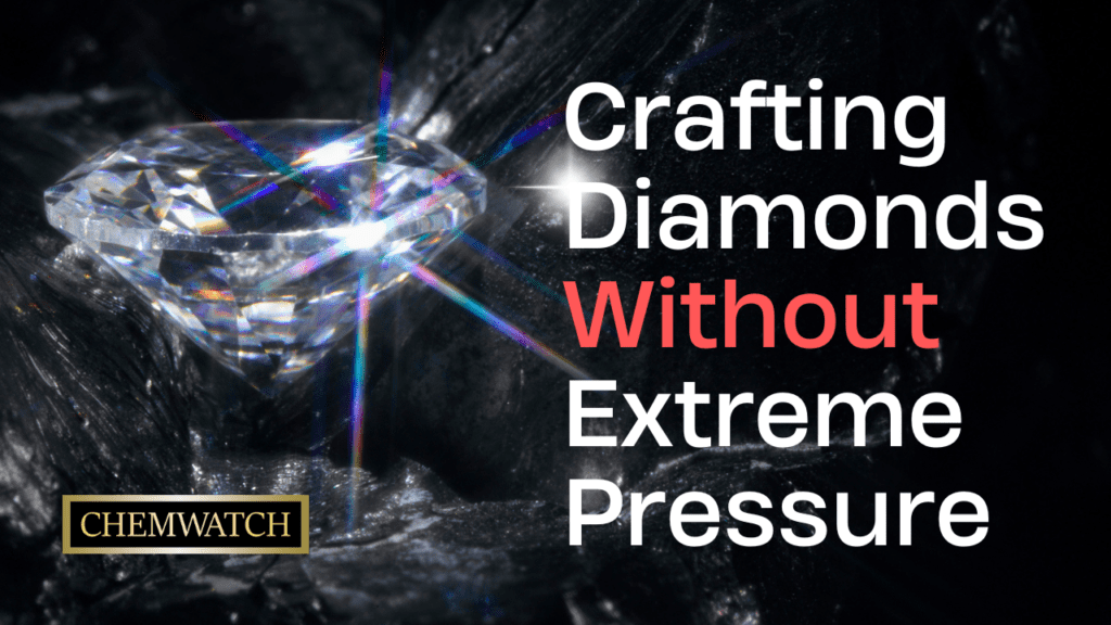 Crafting Diamonds Without Extreme Pressure - Chemwatch