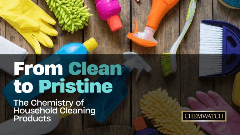 From Clean to Pristine: The Chemistry of Household Cleaning Products ...